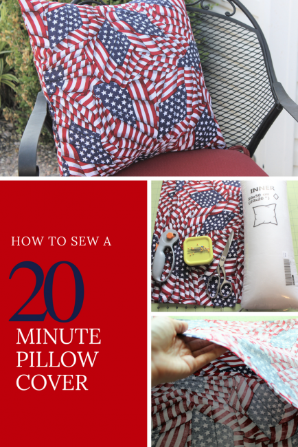 How to Sew an Envelope Pillow Cover - Peek-a-Boo Pages - Patterns ...
