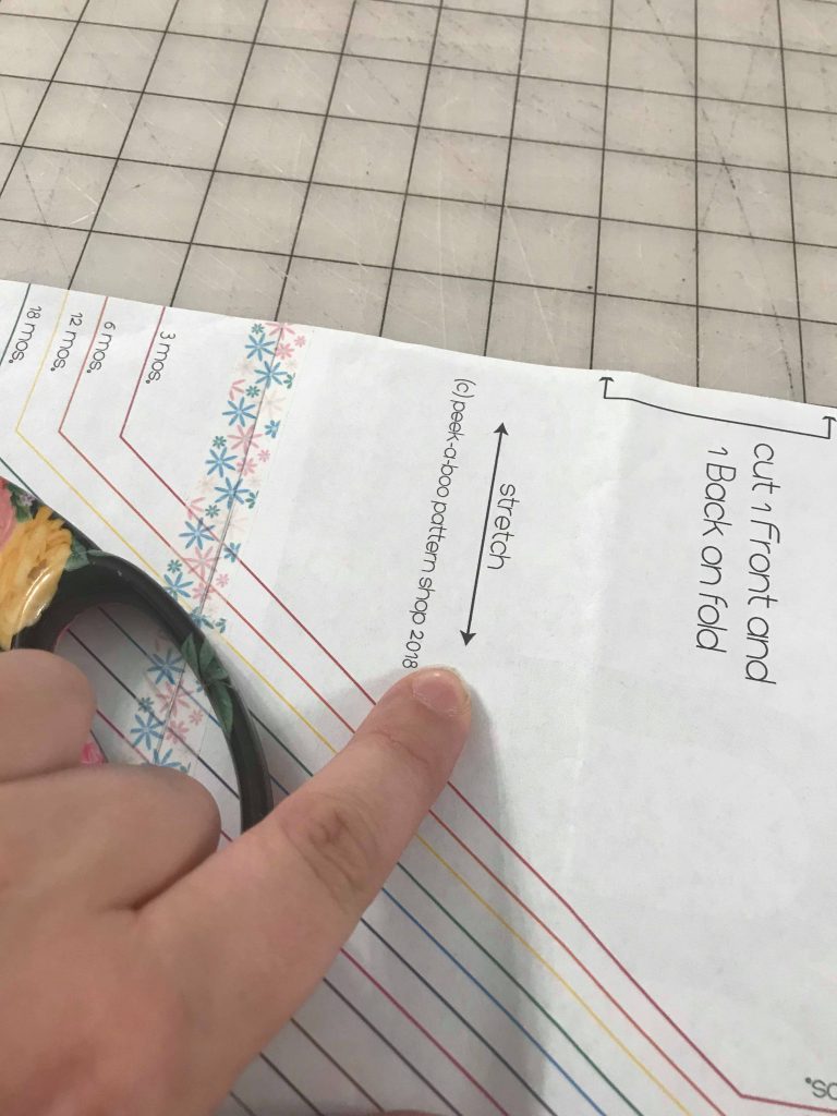 How to Cut Out Pattern Pieces