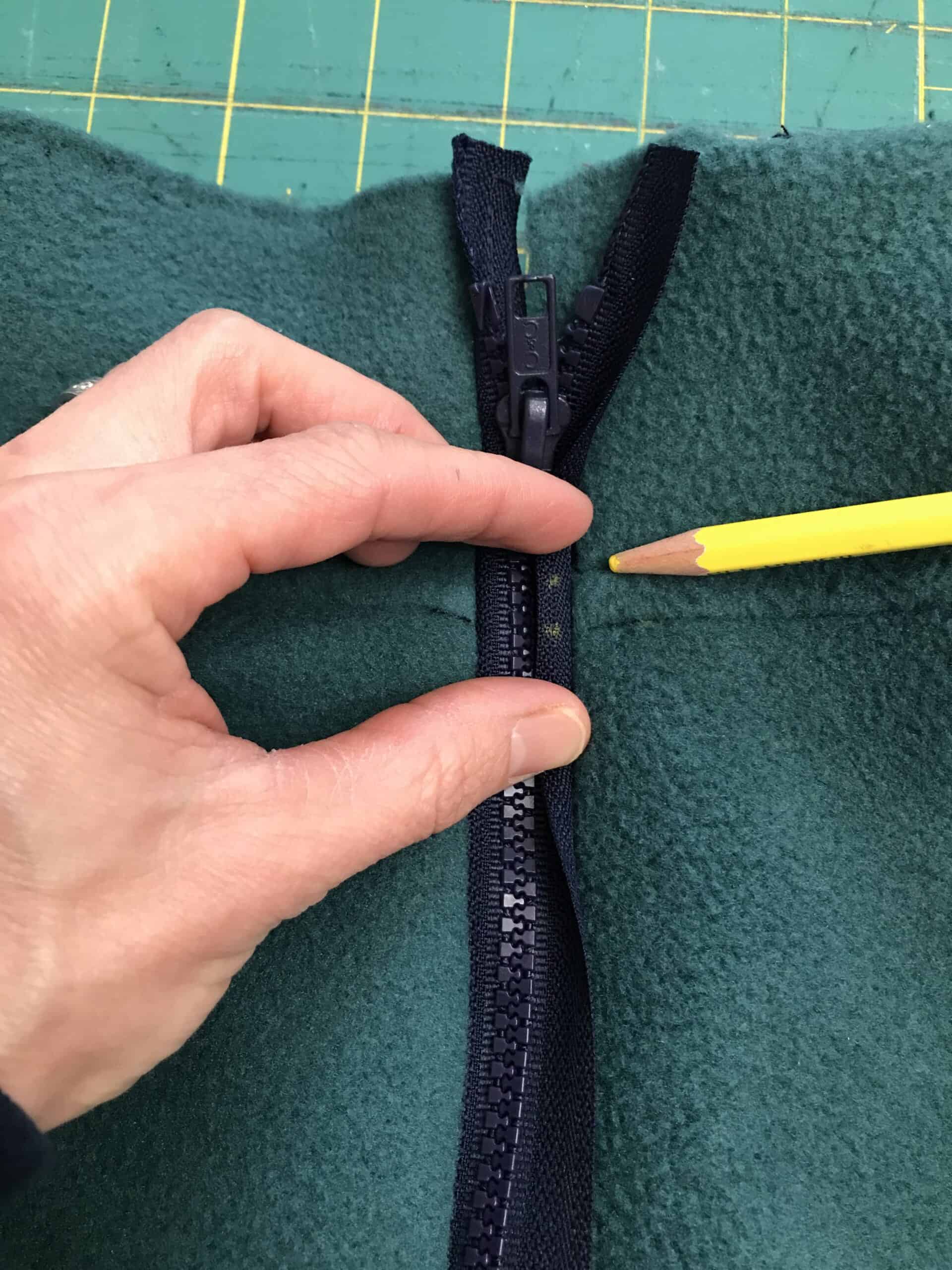 How to Add a Zipper to a Pullover | Summit Pullover Zipper
